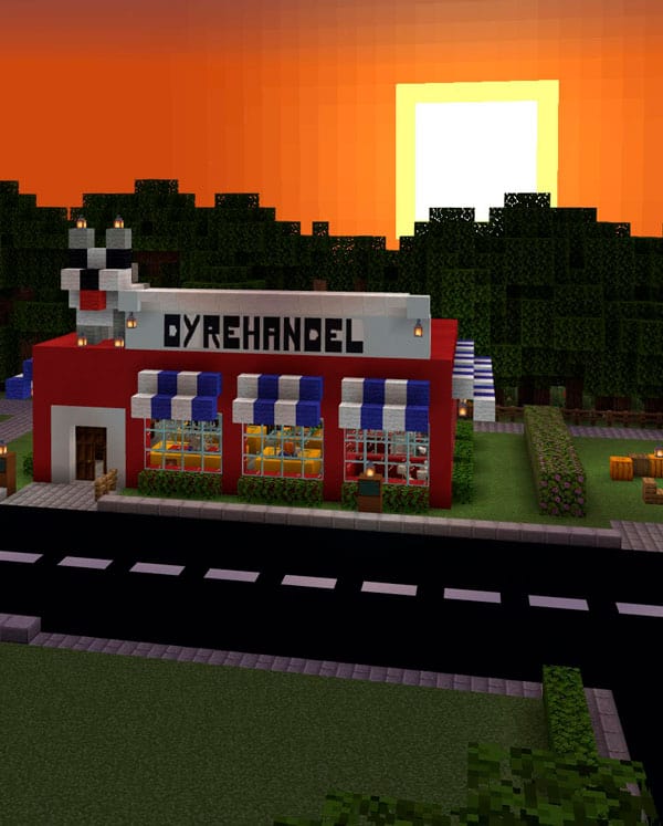 Minelandet.dk | Sjovere skole i minecraft